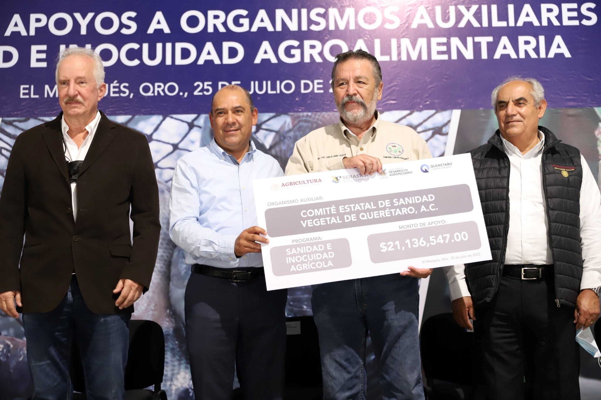 Entrega SEDEA apoyos por 41 MDP a organismos de sanidad agroalimentaria ...