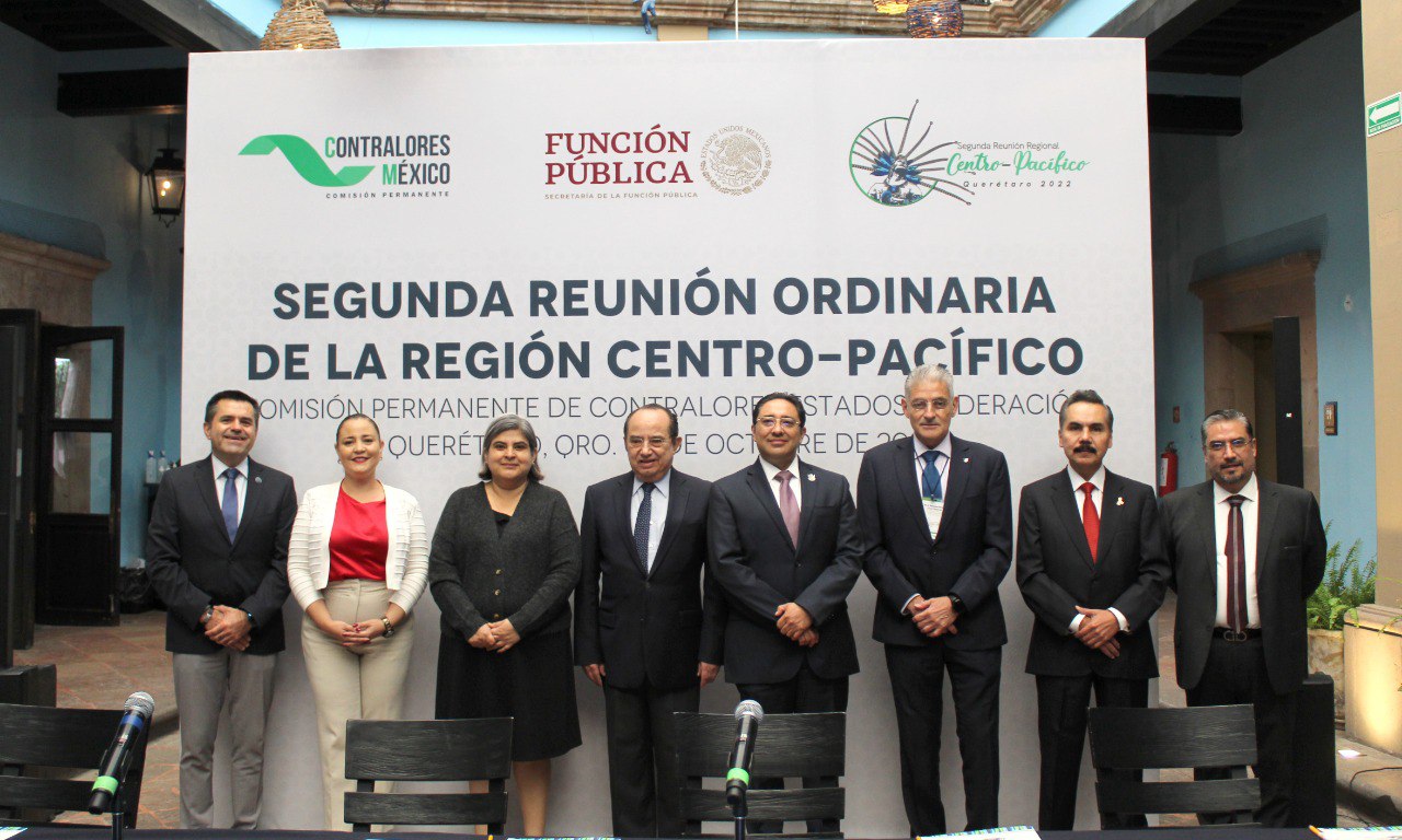 Sesionan contralores de la Región Centro Pacífico de la CPCE-F - Noticias de Querétaro