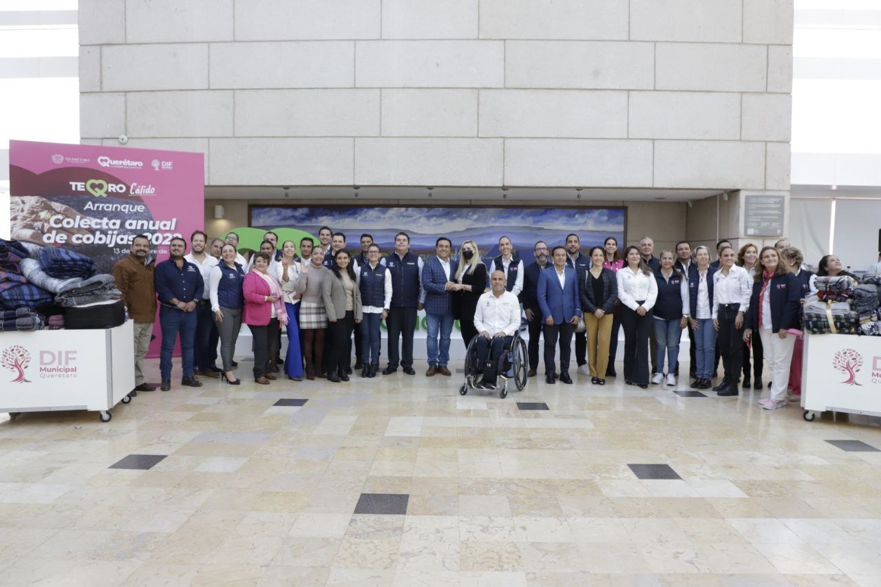 Inicia la colecta de cobijas TeQro Cálido 2022 - Noticias de Querétaro