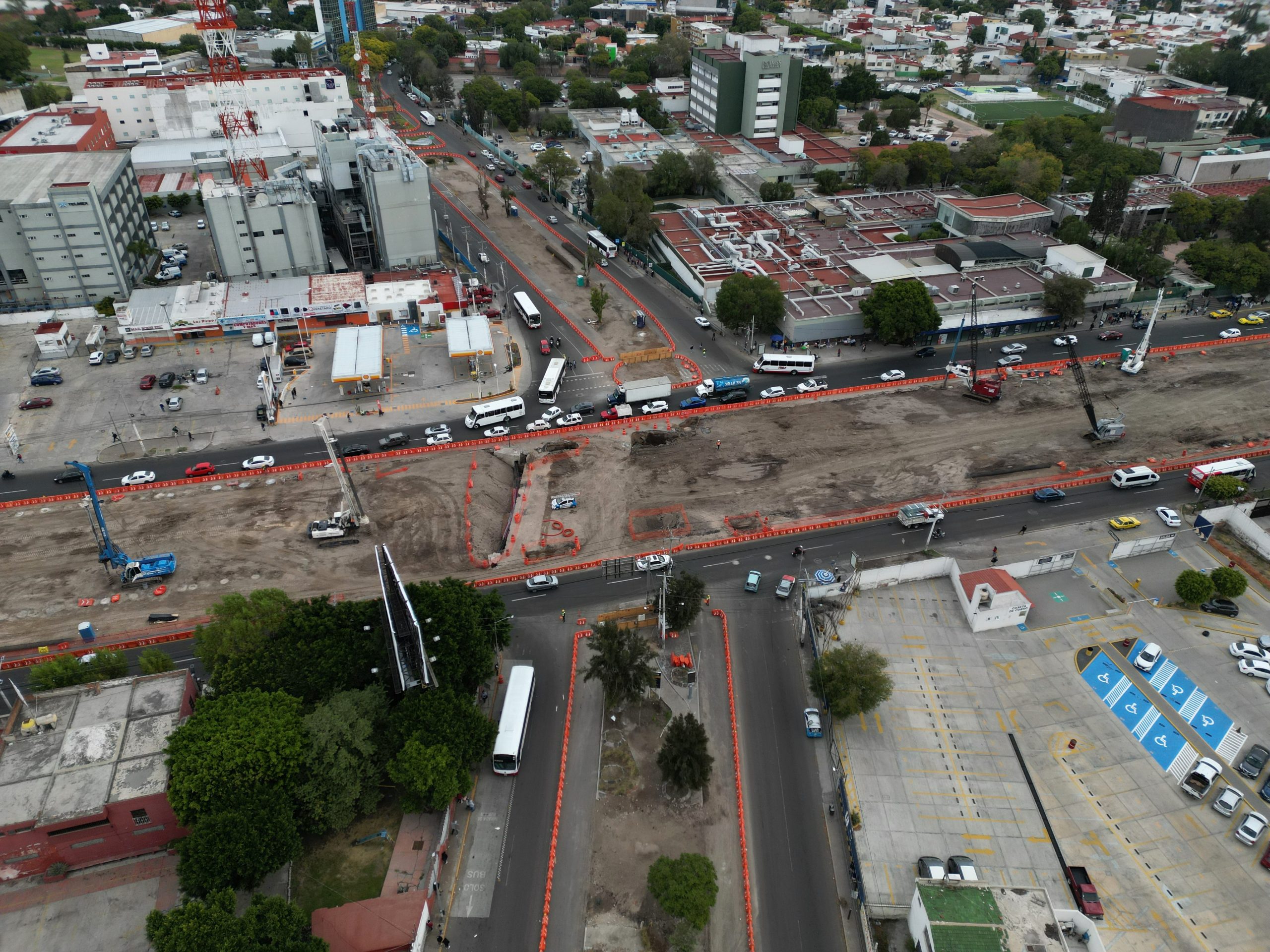 Avances en obra de 5 de Febrero - Noticias de Querétaro