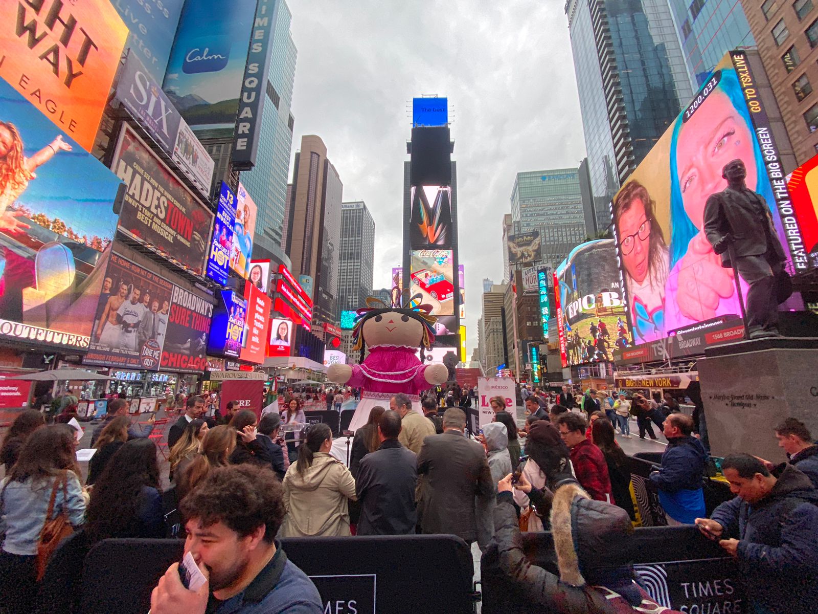 Llega Lelé a Times Square en Nueva York - Noticias de Querétaro