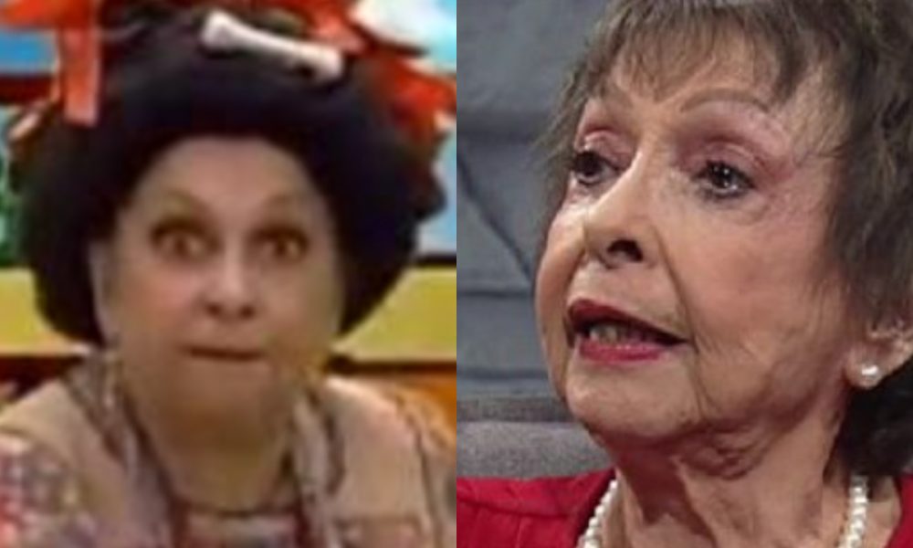 A sus 94 años, la maestra Canuta pide trabajo para actores mayores ...