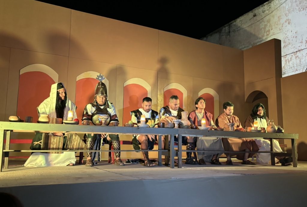 Viva Representación de la Última Cena en Hércules - Noticias de Querétaro
