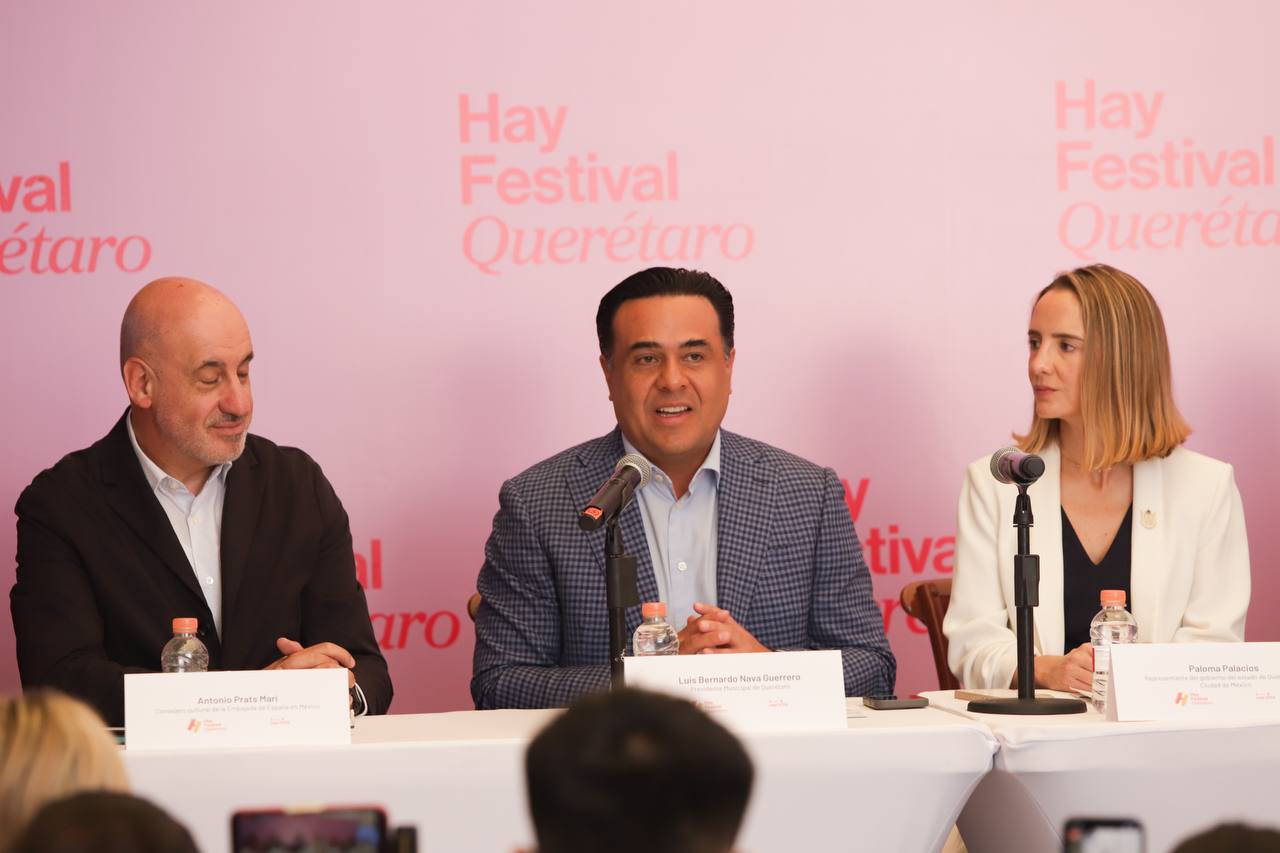 Presentan el Hay Festival 2024 - Noticias de Querétaro