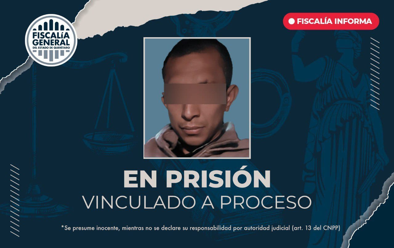 Hombre vinculado a proceso por homicidio calificado - Noticias de Querétaro