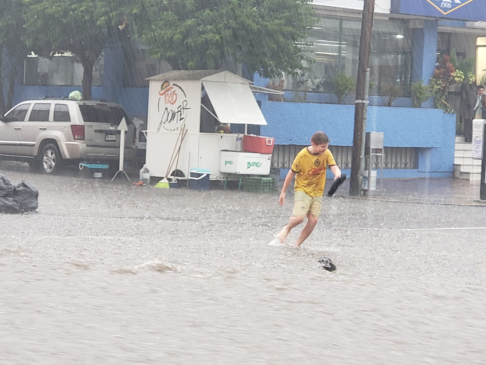 Siguen los aguaceros en San Juan del Río - Noticias de Querétaro