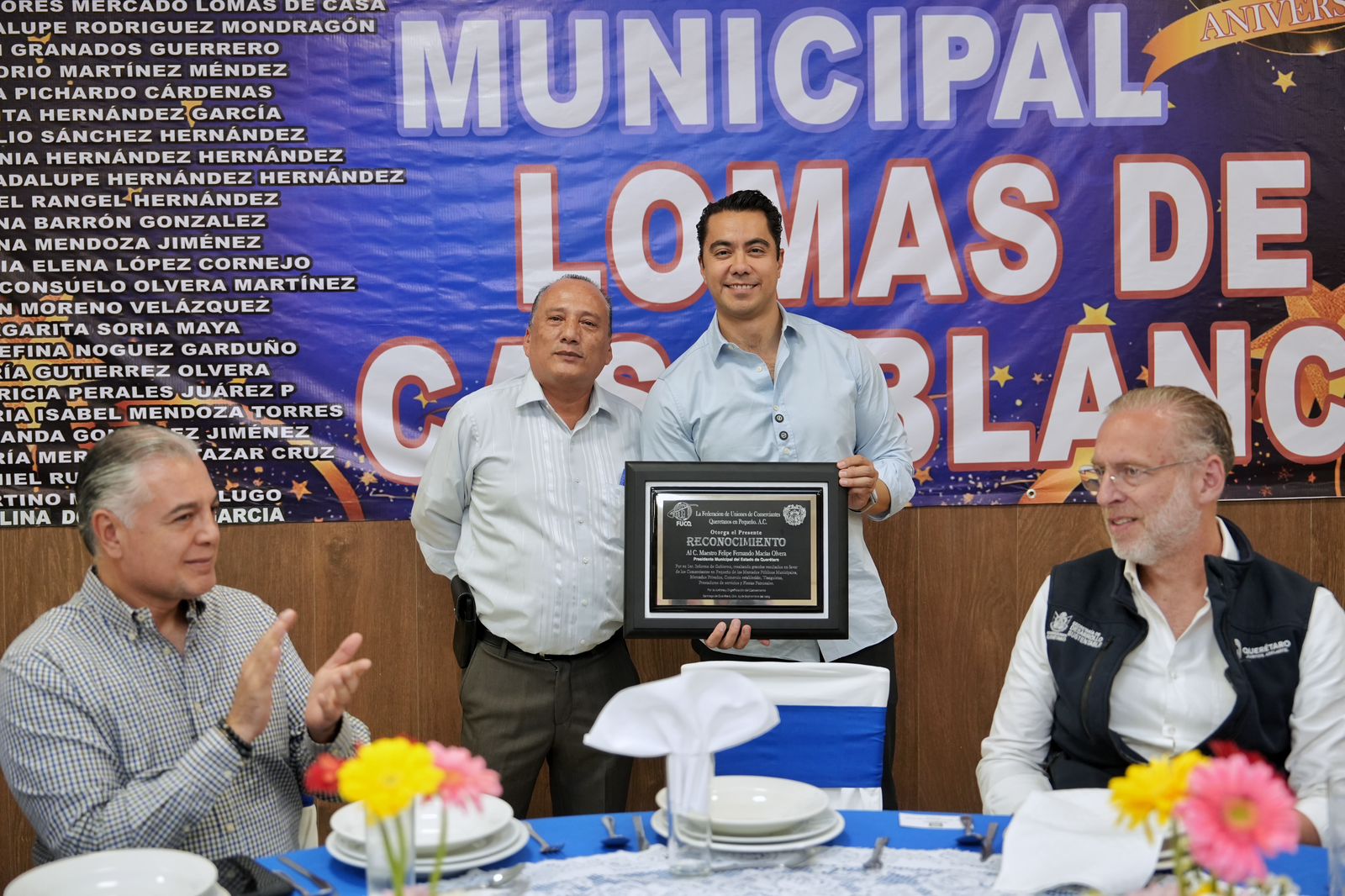 Acude Felifer Macías al 46° Aniversario del Mercado de Lomas de Casa ...