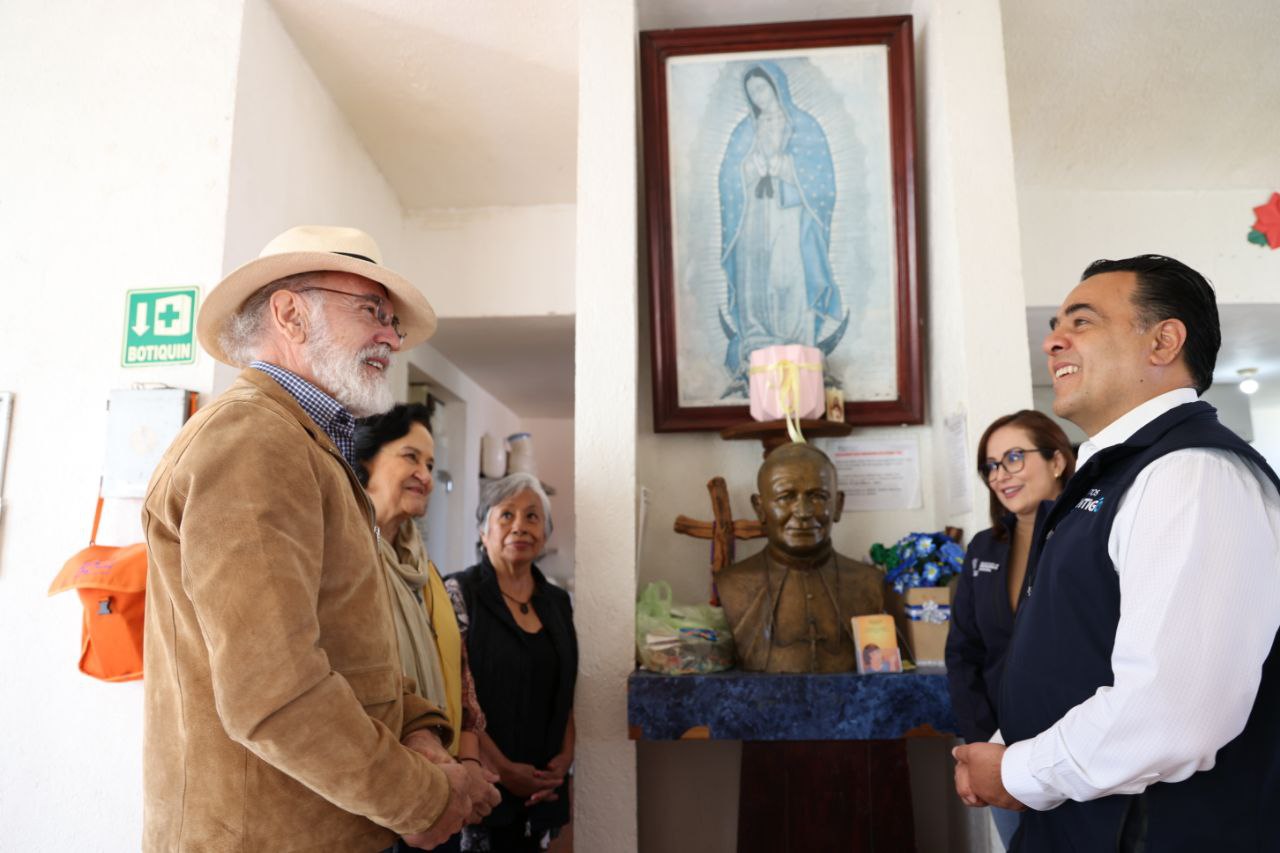 Visita Luis Nava la Casa Hogar Proyecto de Vida IAP - Noticias de Querétaro