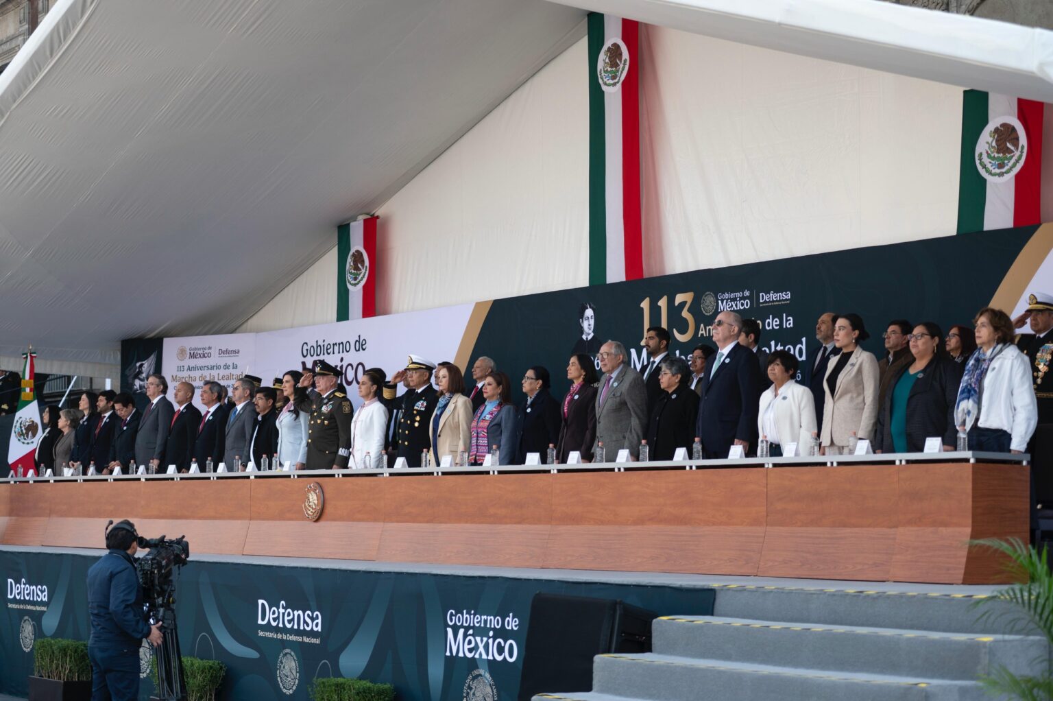 Encabeza Presidenta Claudia Sheinbaum conmemoración del 113 aniversario ...