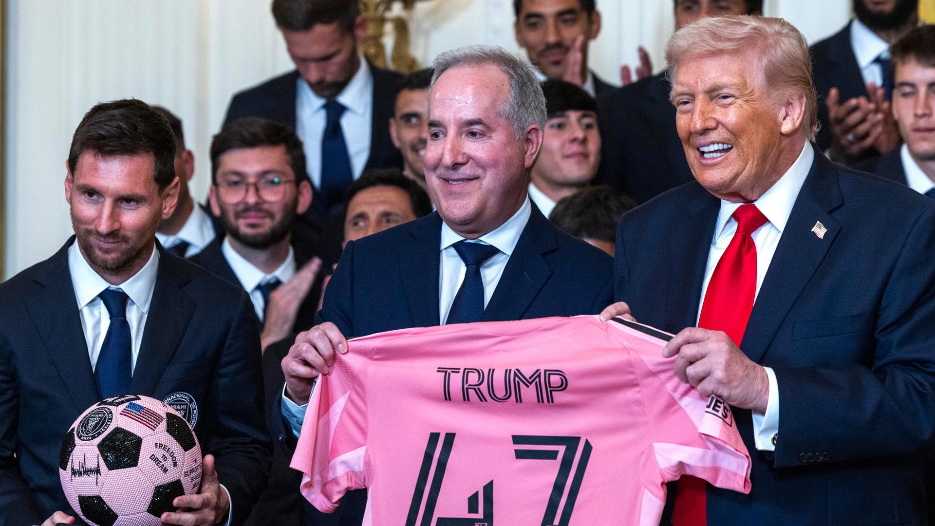 Trump se reúne con Messi - Noticias de Querétaro