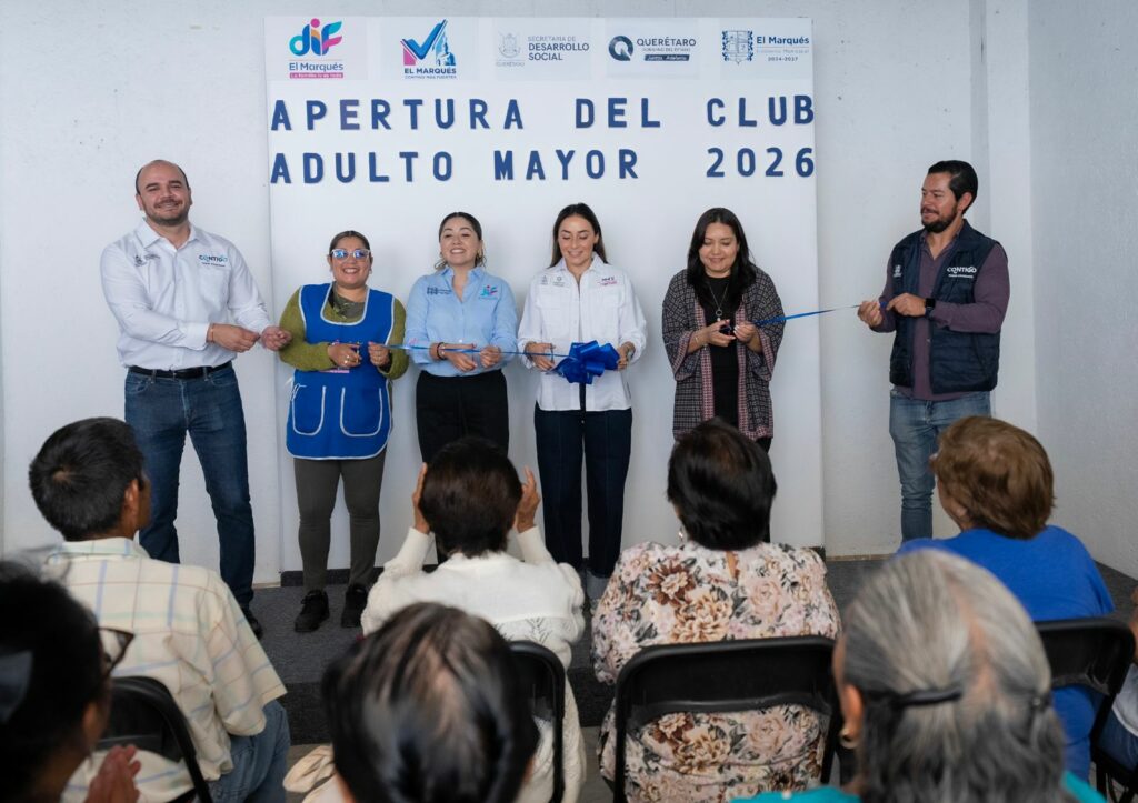 Fortalecen El Marqués y SEDESOQ atención integral con el Club del ...