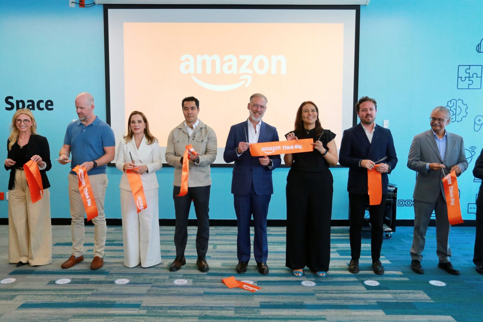 Inaugura Marco Del Prete AWS Think Big Space - Noticias de Querétaro