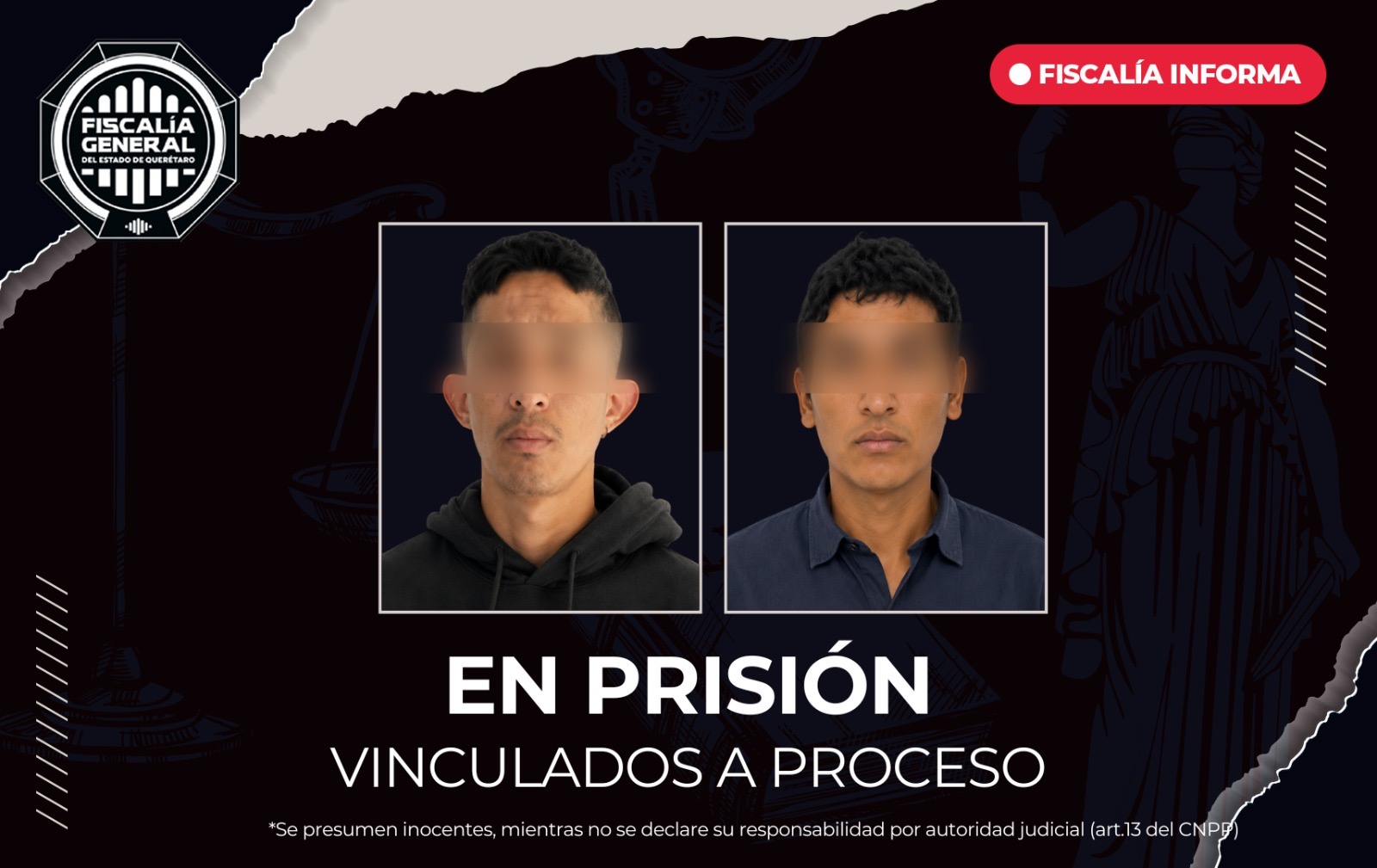 “El Seco” y “El Choco” en prisión por robo y daños al patrimonio ...